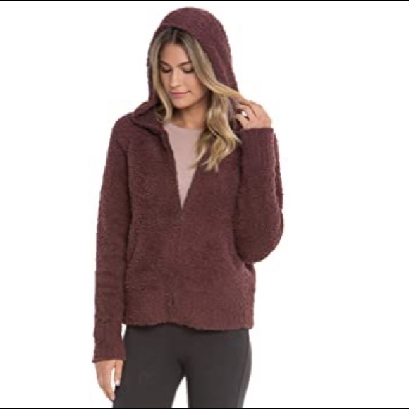 Barefoot Dreams | Tops | Barefoot Dreams Hoodie Brown Large | Poshmark